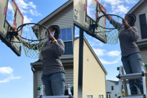 How To Fix A Broken Basketball Backboard - Methodical Me